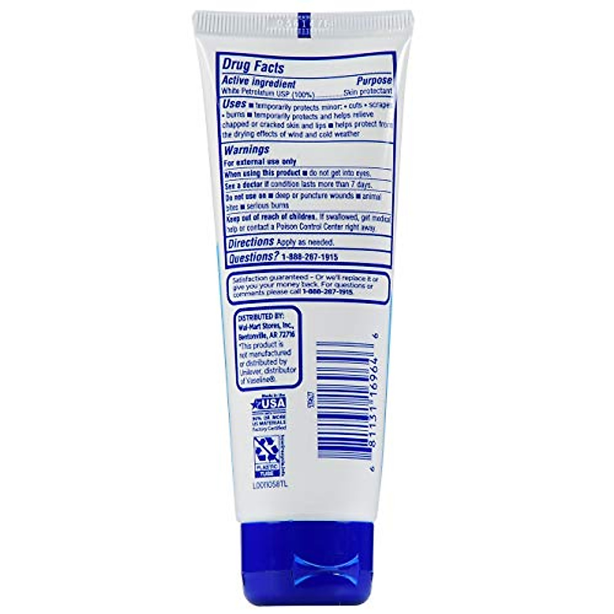 Equate Baby 100% Petroleum Jelly 2.5 oz 2 pk