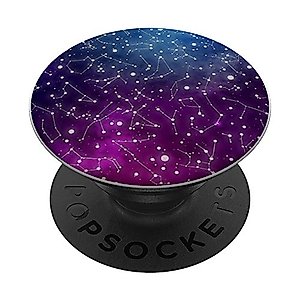 Planets Universe Celestial Galaxy Star Constellation Space PopSockets PopGrip: Swappable Grip for Phones & Tablets