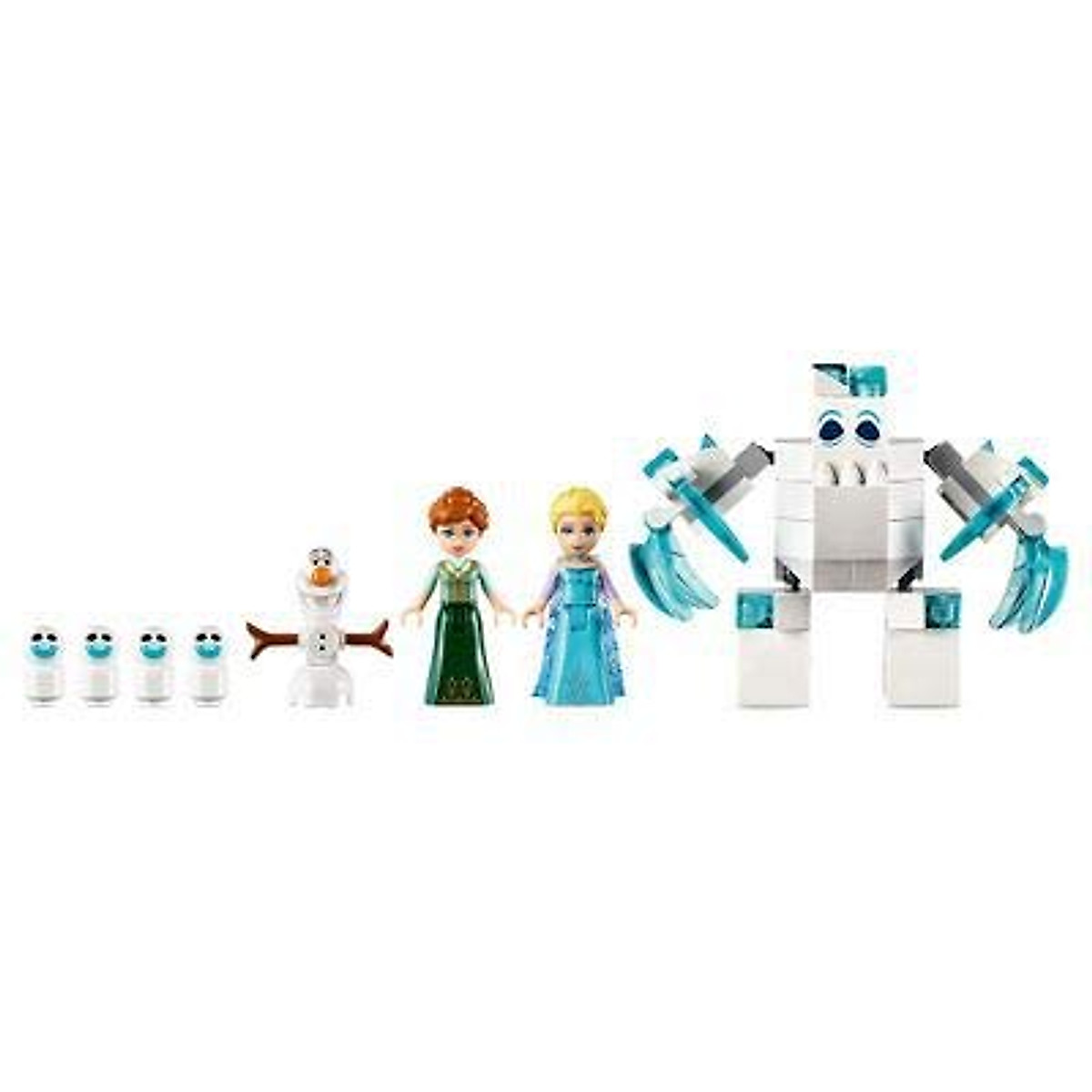 LEGO Disney Frozen Elsa's Magical Ice Palace 43172 Toy Castle Building Kit with Mini Dolls, Castle Playset with Popular Frozen Characters Including Elsa, Olaf, Anna and More (701 Pieces)