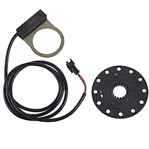 Assistant Sensor, 12 Magnets 12 Pulses Per Revolution E-Bike Assistant Sensor Speed Sensor for Electric Pedal