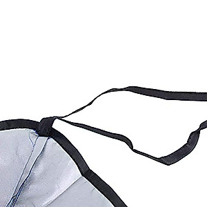 Andraw Swing Cushion Cover,Outdoor Swing Cushion Cover 3 Seater,Swing Chair Cushion Replacement Sleeve Waterproof Swing Replacement Cover for Outdoor