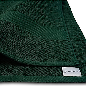 Maura Premium Bath Sheets 100% Cotton 35x70 Oversized Ultra Absorbent Quick Dry Soft Towel Set for Bathroom Extra Large Bath Towels, Midnight Green