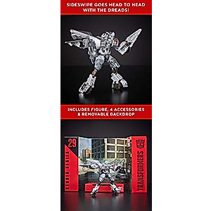 Transformers Studio Series 29 Deluxe Class Dark of The Moon Sideswipe Action Figure