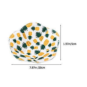 Luxshiny Desk Protector 4Pcs Microwave Bowl Holders, Pot Holders Soup Bowl Cozy Microwave Safe Bowl Holders Plate Cozies for Hot Food Oven Mitt