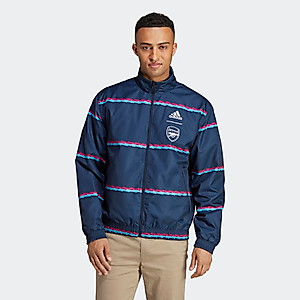 adidas Arsenal Anthem Jacket Men's, Blue, Size M