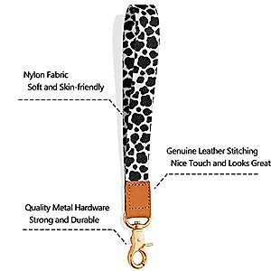 POPLOPP Wrist Lanyard for Keys, Durable Keychain Wristlet for Women Men, Cute Key Chains Strap for Car Keys, ID Holder, Wallet