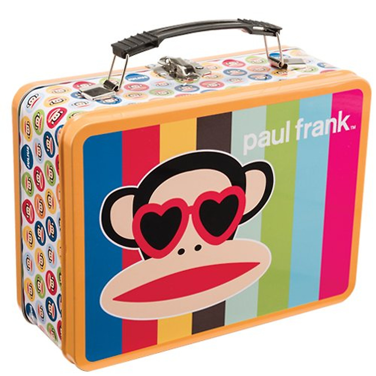 Vandor 46070 Paul Frank Large Tin Tote, Multicolor