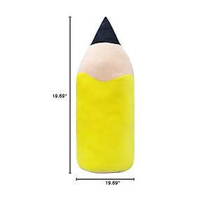 Large Creative Cute Pencil Plush Pillow Cushion, Men and Women Birthday Gifts.