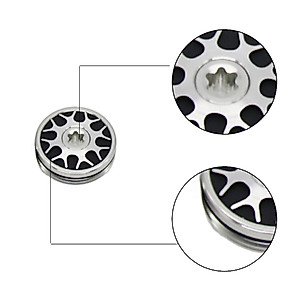 DAZUZ Golf Weight Fit for 2019 Odyssey Stroke Lab 7# 9#, One, V-line, Double Wide, Tuttle, O-Works Putter2x5g