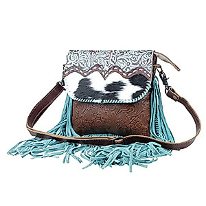 Myra Bag Conglomerate Leather & Hairon Bag S-4680
