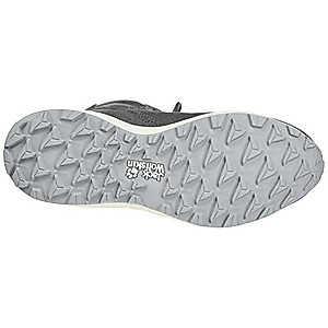 Jack Wolfskin Women's Nevada Texapore High Hiking Shoe Boot, Dark Grey/Light Grey, 9.5