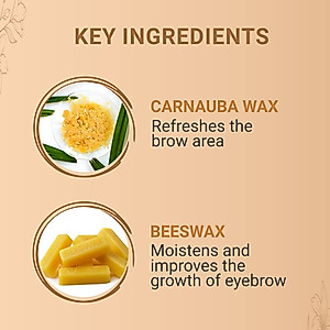 MINA White Mapping Brow Paste 5g | Draw Or Sketch The Right Shape Of The Eyebrow | Help To Perfect Your Brow Tinting