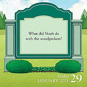 Church Signs 2021 Day-to-Day Calendar