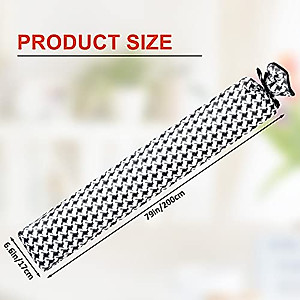 BBTO 4 Pcs Jumbo Rug Storage Bag Protection Carpet Bag 10.5 x 86 Inch Large Moving Rolled Rug Bag with Nylon Drawstring for Indoor Outdoor Carpet Storage Moving Packing Shipping()