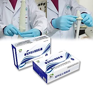 Ultrasound Probe Covers, Rubber Latex, Straight-Walled, Smooth Surface, 8.26 Inch L * 2.05 Inch D,100/BX