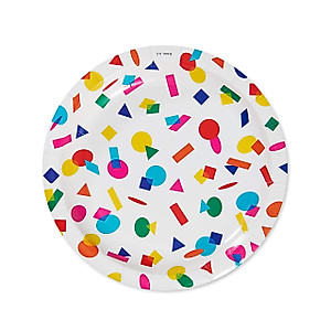 American Greetings Rainbow Party Supplies, Dessert Plates (36-Count)