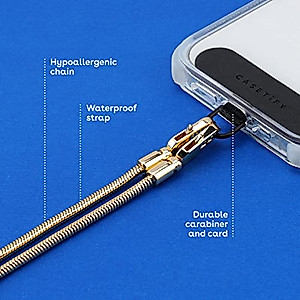 CASETiFY Snake Chain Phone Strap - Gold