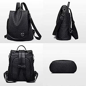 go-done Small vegan leather Women Backpack Purse leather Anti-theft Fashion Travel Shoulder Bag,Ladies Single Shoulder Bag,Mini Backpack