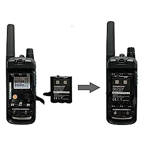 SHAWOROCE 2X 1650mAh Battery High Capacity PMNN4477AR Replacement for Motorola Talkabout T200 T260 T265 T270 T280 T400 T402 T460 T465 T480 T500 T503 T600 T800 T801 Ni-MH Rechargeable Battery-Pack