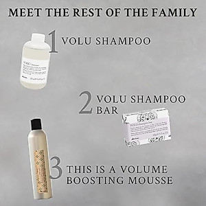 Davines VOLU Shampoo | Volume Shampoo for Fine, Thin Hair Types | Gentle Everyday Volumizing | 8.45 fl oz (Pack of 1)