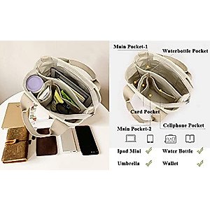 Tote Bag for Women Hobo Bag Satchel Bag Crossbody Bags Shoulder Bag Travel Bag Small Canvas Tote Handbag 2023