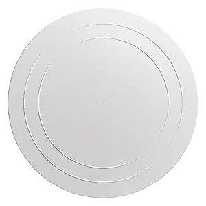 Fat Daddio's Cake Decorating Turntable, 12 x 5 Inch, White