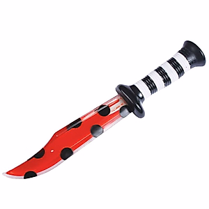 Spirit Halloween Doll Clown Girls Kids Youth Size Costume Dress Up Cute Scary Girly (One Size, Killer Clown Knife)