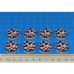 LITKO Dark Fantasy RPG Accessories Withered Corpse Game Piece Tokens Compatible with Mork Borg (8)