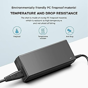 CASIMY 14.5V 6A 87W Car Refrigerator Car Fridge Freezer Adapter Charger Compatible with Euhomy Alpicool ARB ICECO Setpower Aspenora JoyTutus Ausranvik AstroAI Kalamera Bodega AONI Wagan Paffenery Cord