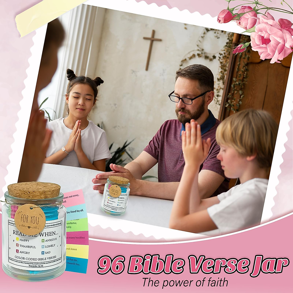 Christian Gifts for Women, Unique 8 Pcs Inspirational Gifts for Women, Religious Gifts for Women for Christmas, Thanksgiving, Easter, Birthday, Spiritual Gifts for Women, Mom, Sister, Friend, Wife