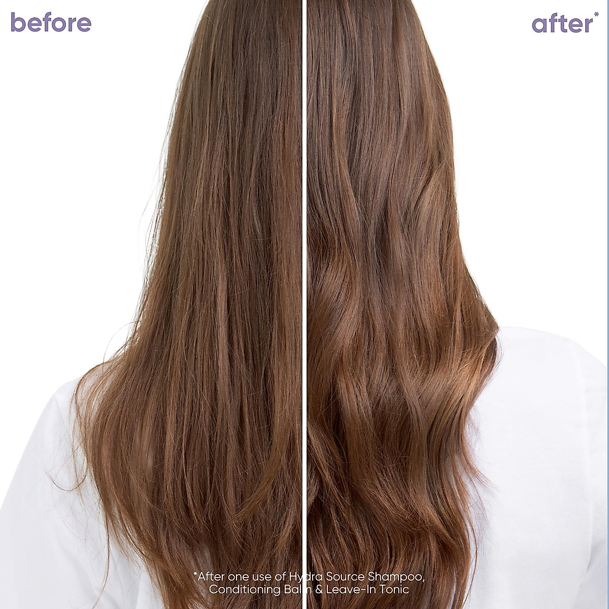 Biolage Hydra Source Shampoo - Softens & Adds Shine, For Dry Hair, Infused with Micro-Filtered Aloe Vera & Fermented Hyaluronic Acid, Vegan & Paraben-Free, 1.6 Fl Oz, Packaging May Vary