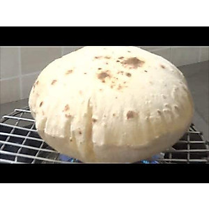 Roasting Net With Tong,Stainless Steel Wire Roaster,Roaster net with Chimta,Roti Jari, Roti Grill, Papd Grill, Chapati Grill (Roasting Net)