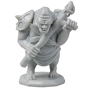 Monster Protectors- 28 Unpainted 1" Hex-Sized Fantasy Mini Figures for Your RPG Dungeon Campaigns
