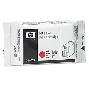 HP Red Reduced Height Original Ink Cartridge (C6602R)