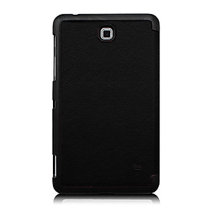 Fintie Slim Shell Case for Samsung Galaxy Tab 4 7.0 2014, Ultra Lightweight Protective Stand Cover, Black