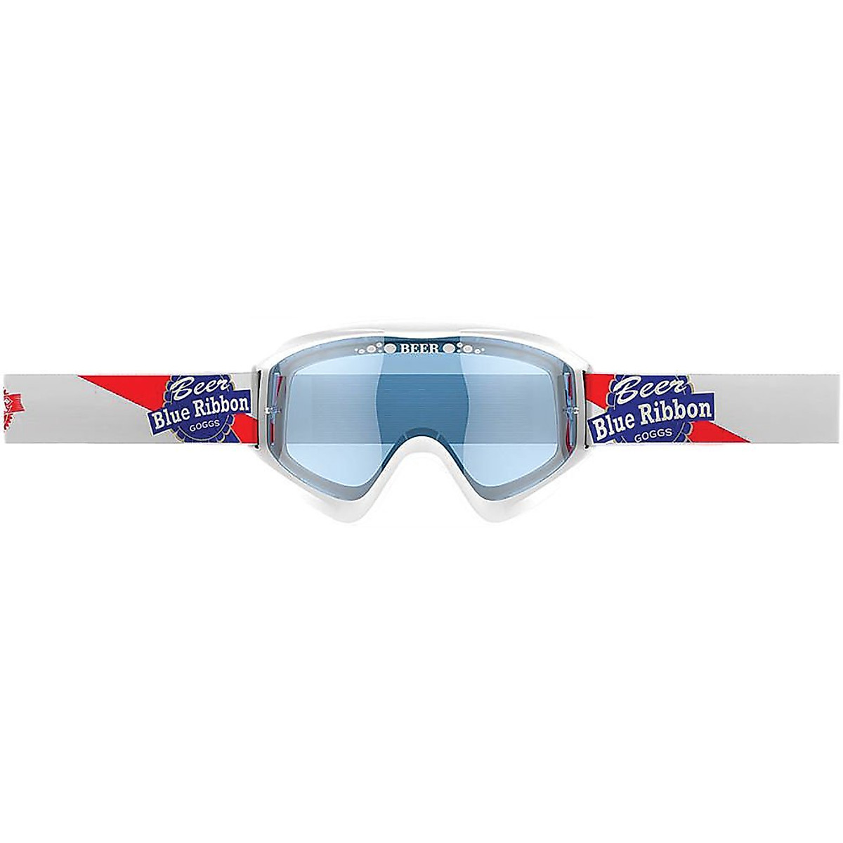 Beer Optics 067-06-815 unisex-adult Cold Goggle (Pbrb Blue Mirror, Adult), 1 Pack