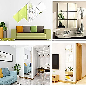 GXOEEGOF 17" x 12" Self Adhesive Acrylic Mirror Sheet 0.08" Thick, Non Glass Safety Mirror Great for Classroom Camping Baby Kids Playroom Pet Horses or Chicken Coop