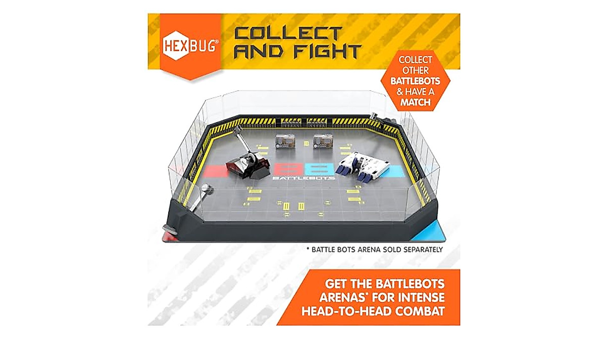 HEXBUG BattleBots Rivals Platinum: Whiplash & Sawblaze