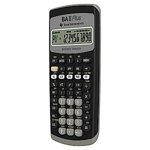 (Texas Instruments) Advanced Financial Calculator (BA II Plus)