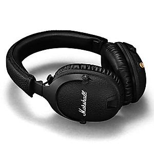Marshall Monitor II Active Noise Canceling Over-Ear Bluetooth Headphone, Black