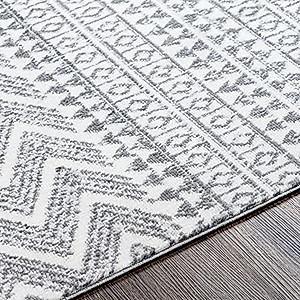 Artistic Weavers Calliope Bohemian Moroccan Area Rug,5'3" x 7',Grey