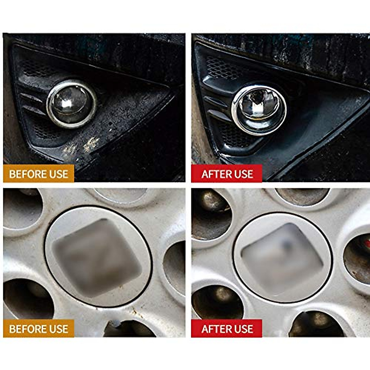 100ML Anti-Rust Detergent Spray,MoreChioce Rust Removal with Car Wash Towel Rust Treatment Remove Rust Dissolver Polishing and Coating Agent Chrome-Plated Restore for Car Logo Door Handle