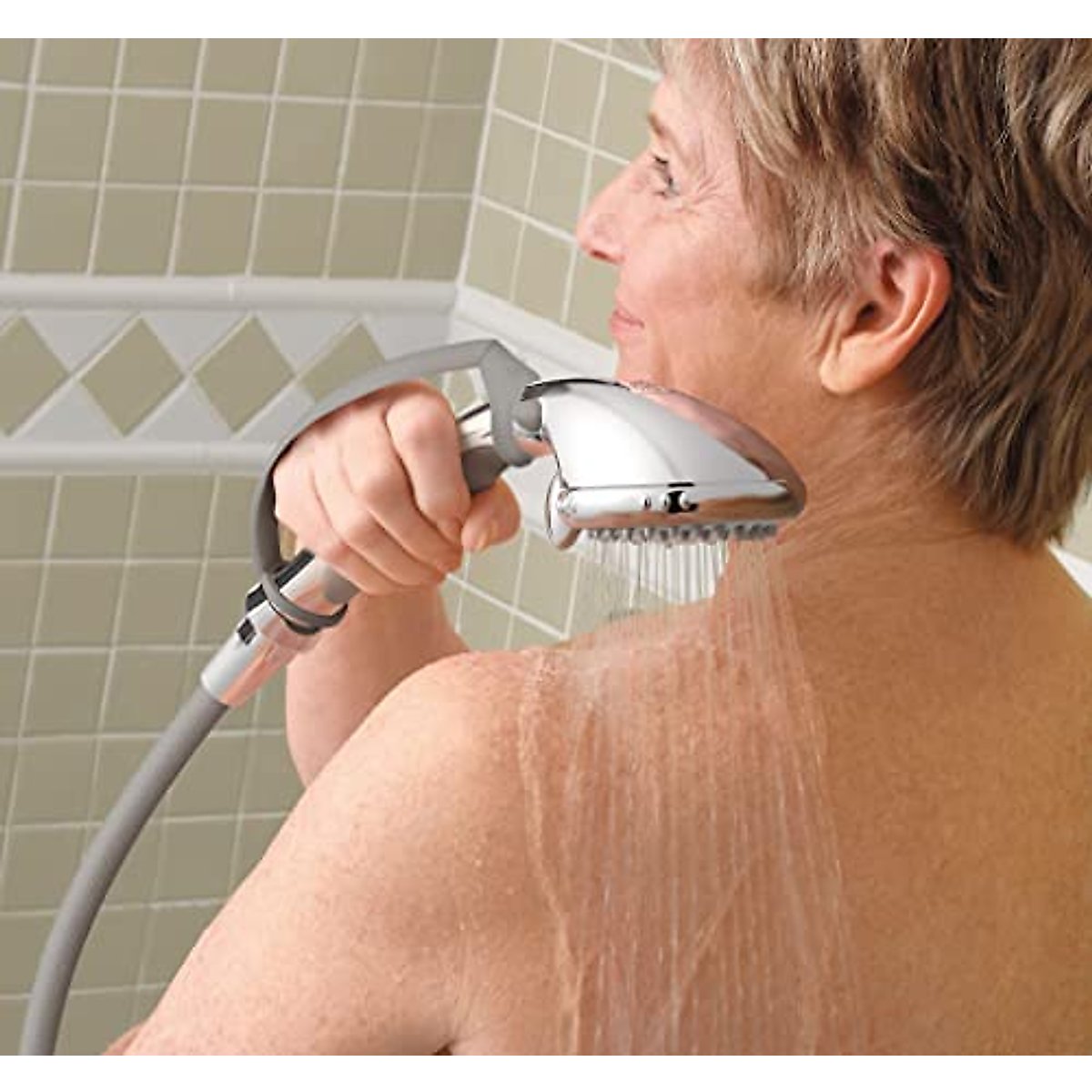 Moen Home Care Chrome Multi-Function Handheld Shower with Pause Control, DN8001CH