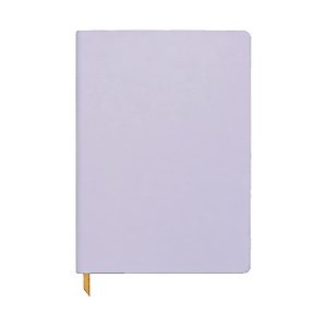 Designworks Vegan Leather Journal | 192 Lined Pages | 5 3/4" x 8" | Dusty Lilac | 1 Qty