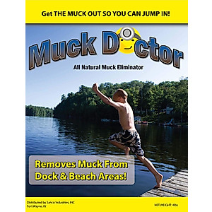 Sanco Industries Muck Doctor, 10 Biological Spikes to Reduce Muck, Perfect for Beach Fronts, Lake Docks and Swimming Areas