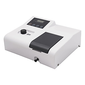 Spectrophotometer 6Nm 721 Digital Spectrophotometer Lab Spectrophotometer Visible Wavelength Range 350-1020Nm Wave Digital Lab Spectrophotometer Equipment