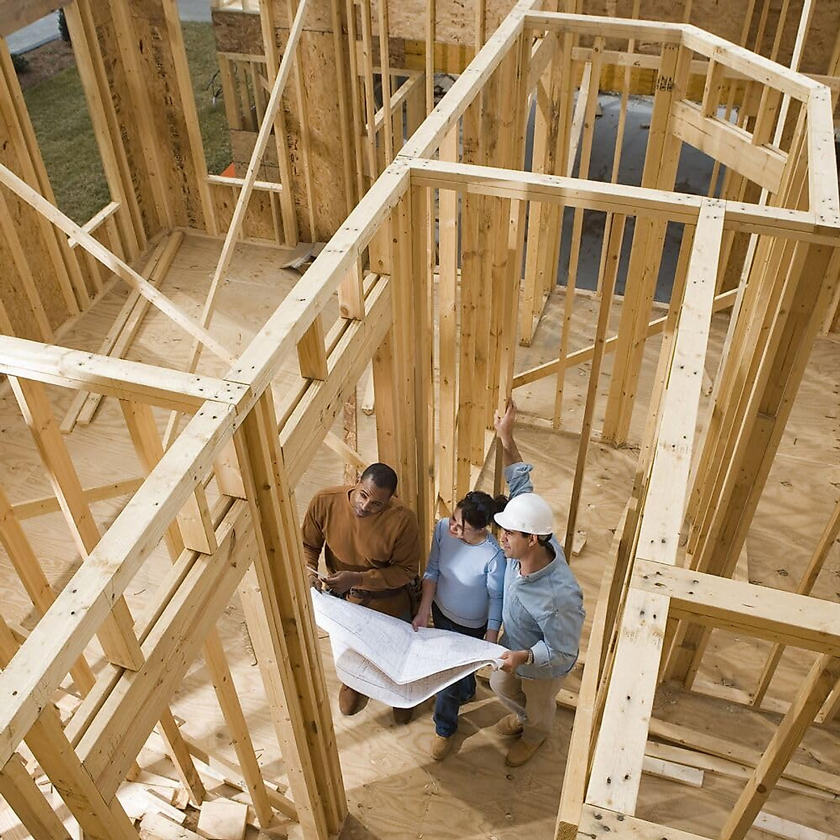 Grip-Rite 158GCS5 #8 x 1-5/8" Star Drive Gold Construction Wood Screw, 5lb Box