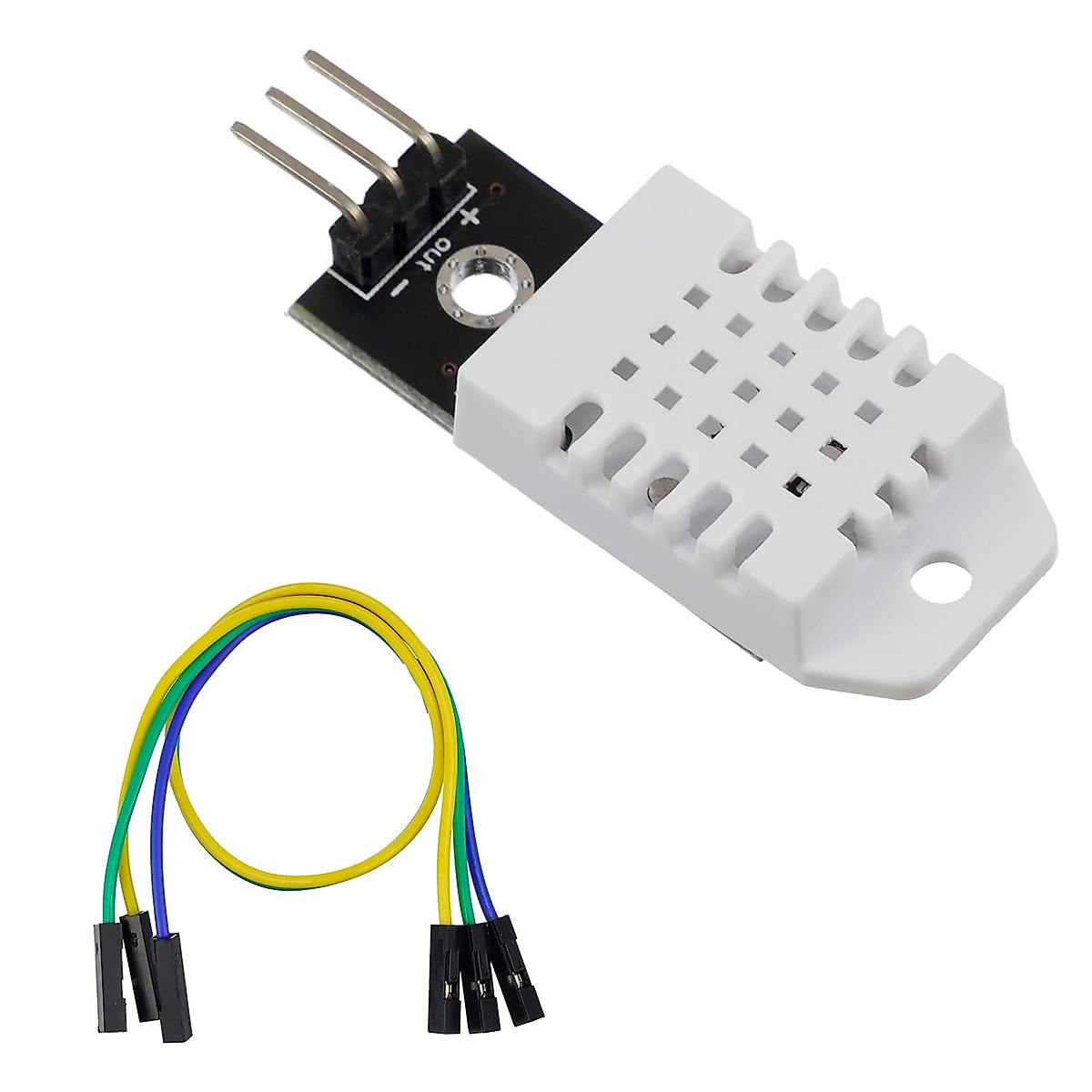 BOJACK DHT22/AM2302 Digital Temperature Humidity Sensor Module Monitor Sensor Replace SHT11 SHT15 for Arduino Electronic Practice DIY (Pack of 2)