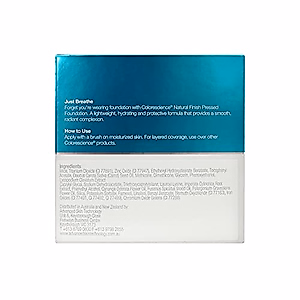 Colorescience Natural Finish Pressed Foundation SPF 20, Medium Sunlight, 0.42 oz