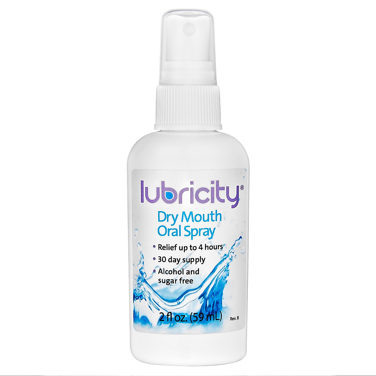 Lubricity Dry Mouth Oral Spray - 2 Piece Dry Mouth Products for Efficient Relief, Travel-Size Dry Mouth Spray, Mouth Moisturizer for Dry Mouth, Dry Mouth Remedies - 2oz Each with Ilios Travel Cup